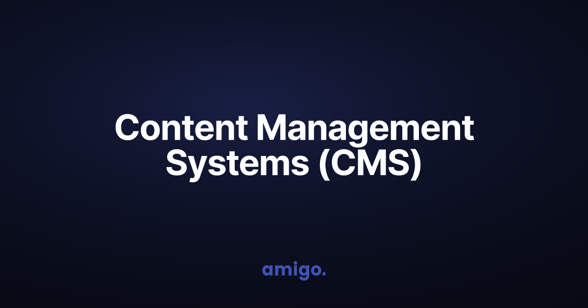 Content Management Systems (CMS): WordPress & Webflow Experts