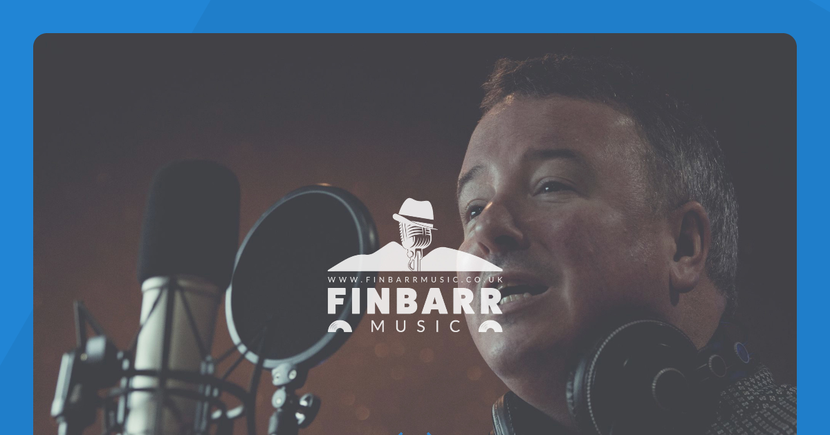Finbar Music: Website Design & Branding for a Album Launch